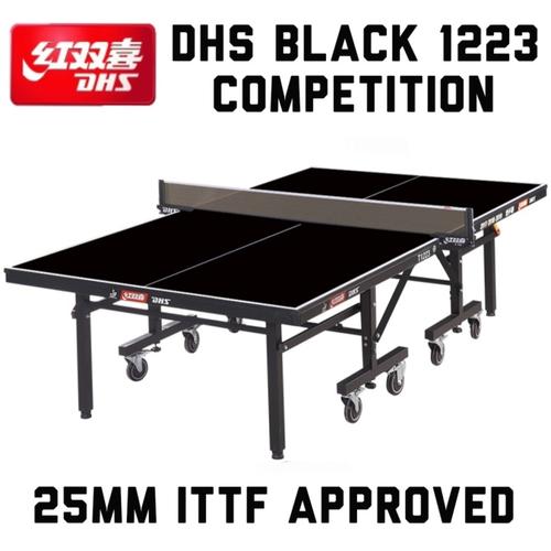Jual Tenis Meja Pingpong DHS Black T1223 Competition 25mm Original - Jakarta Selatan - Mam Sport ...