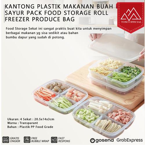Jual KOTAK PENYIMPANAN MAKANAN SEKAT FOOD STORAGE KOTAK MAKAN LUNCH BOX ...