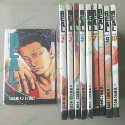 Jual Real Vol 1 - 10 EXRENT SET 2 Komik Manga Jepang Slam Dunk Vagabond ...