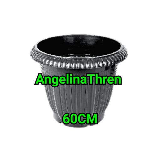 Jual POT BUNGA BESAR 60CM HITAM TEBAL - POT POHON JUMBO 60CM LUCKY STAR ...