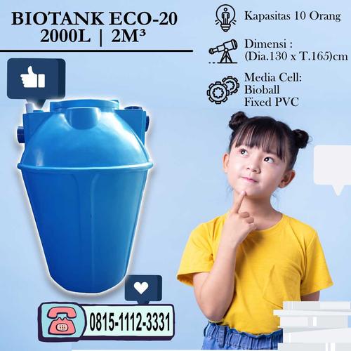 Jual TANGKI BIOTANK VERTIKAL 2000 LITER / 2M3 - Jakarta Barat - Rumah ...