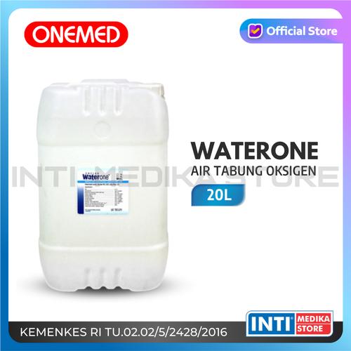 Promo ONEMED - WATERONE 20 Liter | Pure Water Aquadest | Air Tabung ...