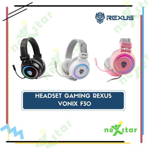 Jual Headset Gaming Rexus Vonix F30 Dual Jack - Putih - Jakarta Timur ...