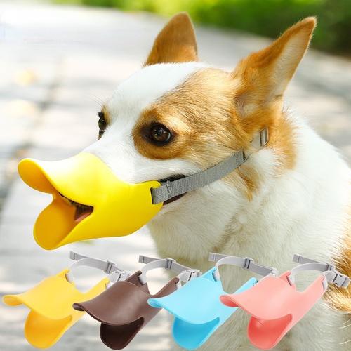 Jual Duck muzzle penutup mulut hewan anjing selongsong mulut motif ...