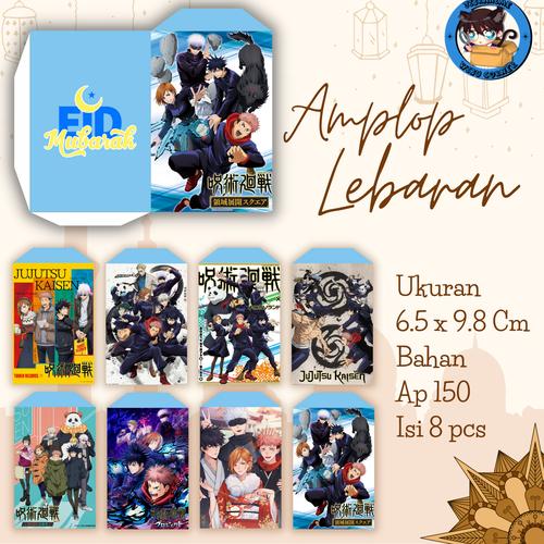 Jual Amplop lebaran anime jujutsu kaisen sukuna gojou - Kota Bandung ...