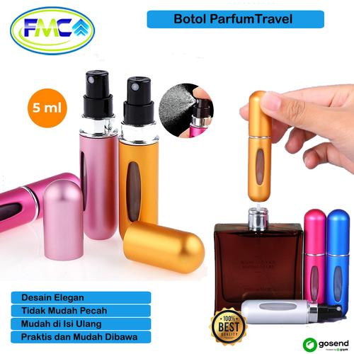Jual Botol Parfum Travel Spray Mini Tempat Isi Ulang Refill Minyak ...
