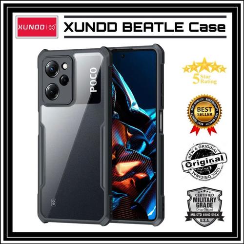 Jual Xiaomi Poco X5 Pro 5G XUNDD Beatle Original Hard Case Casing Soft ...