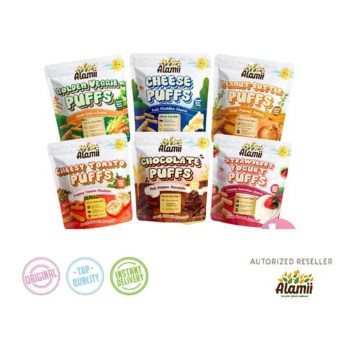 Jual Alami Puff Snack Bayi Anak Non MSG Camilan MPASI Bayi Finger Food ...