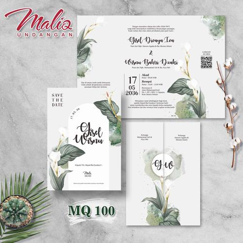Jual Blangko Undangan Pernikahan MALIQ 100 Cantik Harga Murah - Kota ...