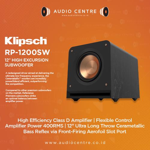 Promo Klipsch RP-1200SW RP1200SW RP 1200 SW Active Subwoofer 12 inch ...