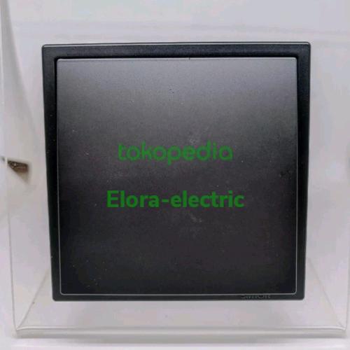 Jual SIMON I7 BLACKDOFF/MATT BLACK SAKLAR ENGKEL 1 GANG 1 WAY SWITCH ...