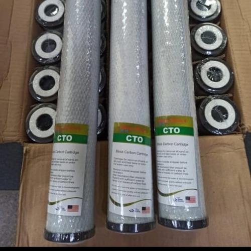 Jual carbon blok 20" / CTO 20" / catridge filter carbon water wizard - Jakarta Utara - JERNIH ...