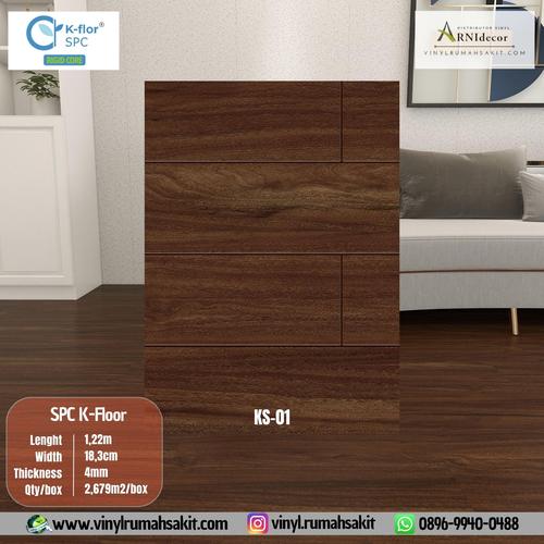 Jual SPC Lantai Flooring K-Floor Tebal 4mm - Type KS-01 Harga ...