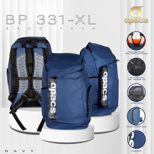 Jual Tas Badminton Apacs Backpack BP 331-XL Ransel Navy - Jakarta Barat ...