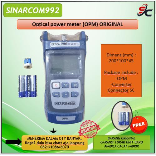 Jual Optical power meter (OPM) ORIGINAL - Jakarta Pusat - sinarcom992 ...