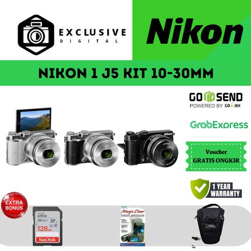Jual NIKON 1 J5 KIT 10-30MM / NIKON J5 KIT 10-30MM / NIKON J5 - PAKET ...