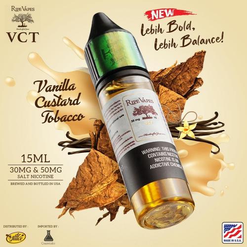 Jual E liquid VCT Salt Nic 15ML 100% Authentic by Ripe Vapes USA - 15ML ...