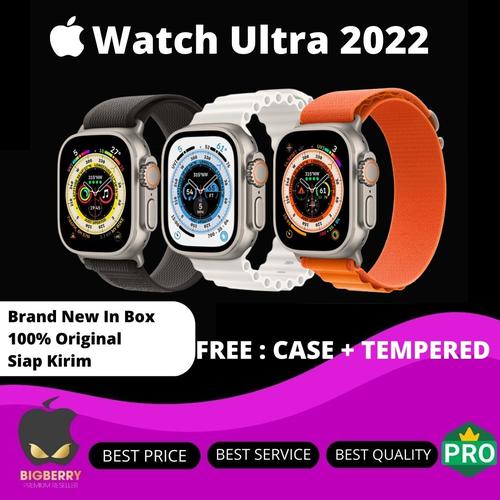 Jual Apple Watch Ultra 2022 49mm Titanium Case Alpine Trail Loop Ocean ...