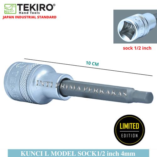 Jual Kunci Hex Bit 1/2 inch / Hex Bit Kunci L Sok Tekiro / Kunci L ...