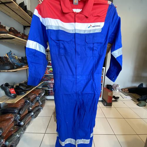 Jual Wearpack Pertamina Defender Ultra Coverall Pertamina Original - XL ...