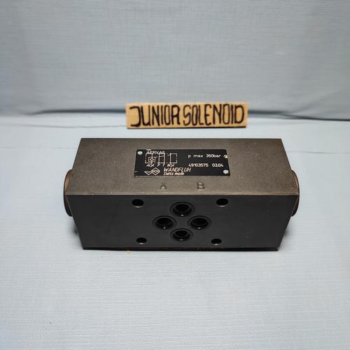 Jual Check hydraulic valve WANDFLUH AERVA6 / 97910873 350BAR - Kota ...