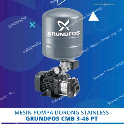 Jual POMPA AIR PENDORONG / HOME BOOSTER PUMP CMB 3-46 PT GRUNDFOS 50 LPM - Jakarta Pusat - Rumah ...