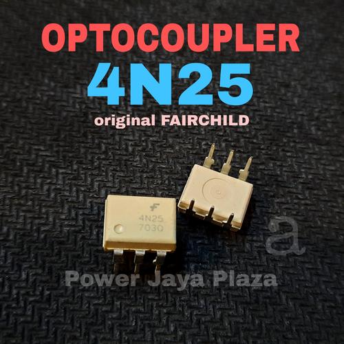 Jual 4N25 Optocoupler opto coupler Original merk Fairchild Asli - Kota Bandung - Power Jaya ...