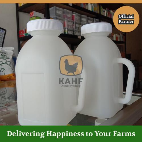 Jual Botol Dot Sapi Putih 1 L untuk Pedet Kerbau Kuda ada Pegangan ...