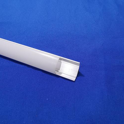 Jual LED Rumah Lampu LED Strip Alumunium Cover Silver Sudut Siku 1 ...