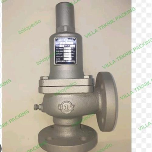 Jual Safety Valve 4" Inch / DN100 Flange Jis 10K Merk 317 / Non Handle ...
