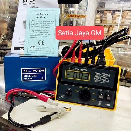 Jual Lutron MO-2001 Milli Ohm Meter - Jakarta Barat - Setia Jaya GM | Tokopedia