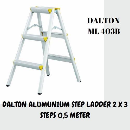 Jual DALTON ML 403B TANGGA LIPAT 2X3 STEP 0.5M TANGGA LIPAT ALUMUNIUM - Kota Surabaya - aa shopz ...