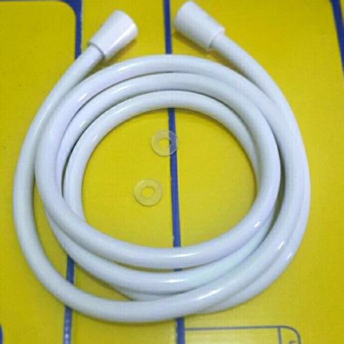 Jual SELANG SHOWER PUTIH 150 CM/SELANG JET SHOWER WARNA WHITE 150 CM ...