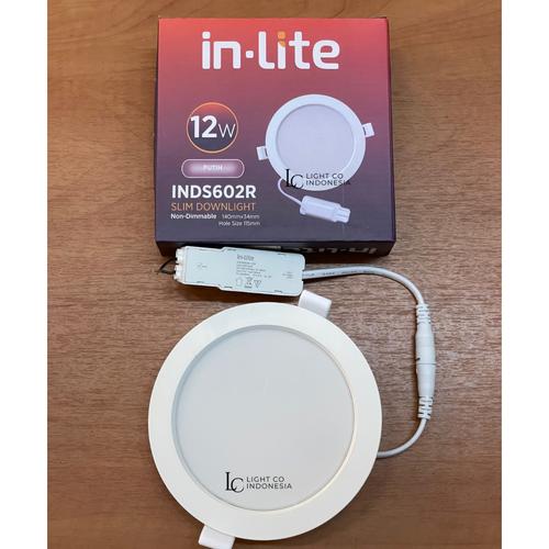 Jual INLITE Lampu Downlight Led 12w 12watt SLIM Downlight inlite ...