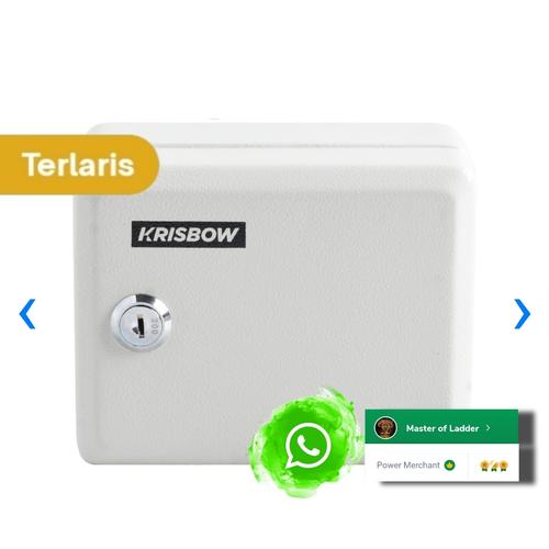 Jual Krisbow key box 10 kunci /kotak Penyimpanan kunci Dinding 10 kunci ...