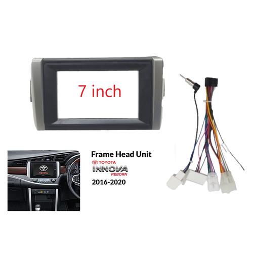 Jual Frame 2 din Head unit 7 inch Toyota Innova reborn 2016 - frame ...