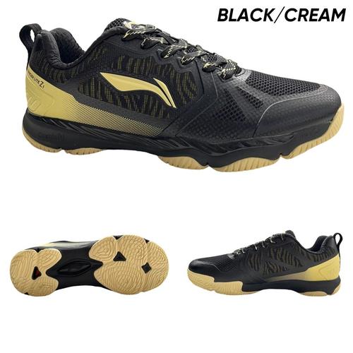Jual SEPATU BADMINTON LINING LI-NING RANGER LITE Z1 BLACK CREAM ...