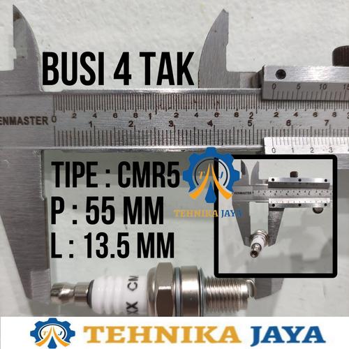 Jual Busi 4 Tak Mesin Potong Rumput Motor Spark Plug - BUSI CMR5 4 TAK ...