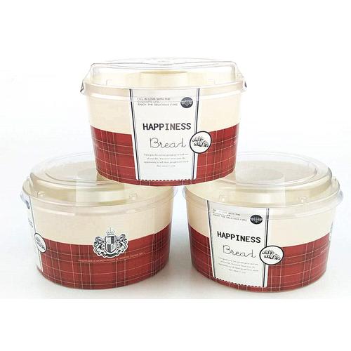 Promo Chiffon Bread Cup / Paper Cup / Cetakan Chiffon Roti With Lid ...