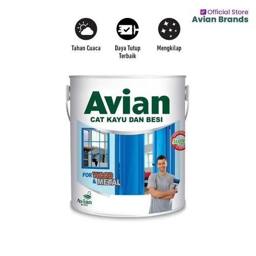 Jual Avian Cat Kayu dan Besi (Gloss) 200 CC - Golden Yellow - Jakarta ...