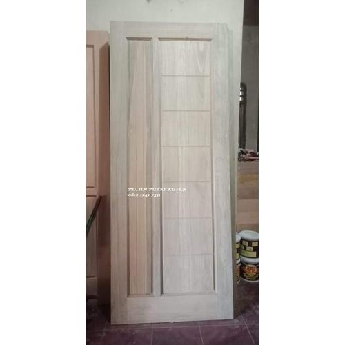 Jual IPK 1SET KUSEN PINTU KAMAR SINGLE MINIMLIS TULANGAN SLIDING - DAUN ...