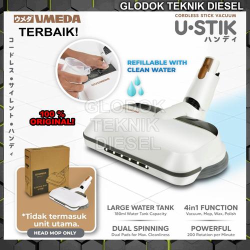 Jual Umeda U-Stik Cordless Electric Mop & Li-Battery + Charging Dock ...