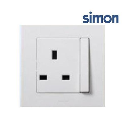 Jual Stop Kontak single 3 lubang 1 gang Socket Switch SIMON 13A BRITISH - Kota Batam - Elektrik ...