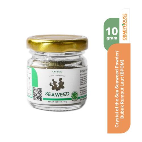 Jual Crystal of the Sea Seaweed Powder / Bubuk Rumput Laut 10 gr (BPOM ...