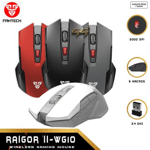 Promo Mouse Gaming Wireless Fantech RAIGOR II WG10 Wireless Gaming ...