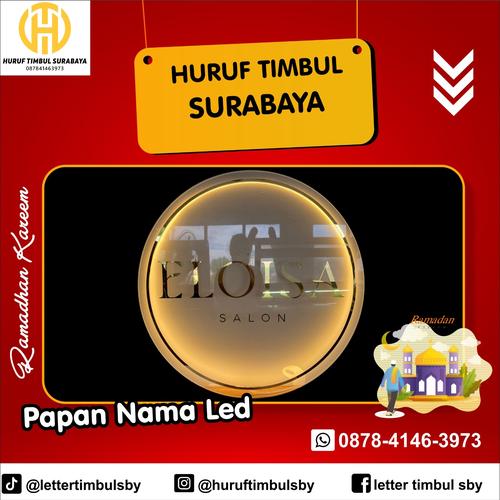 Jual Jual Papan Nama Led Papan Nama Akrilik Led Logo Sign Acrylic LED ...