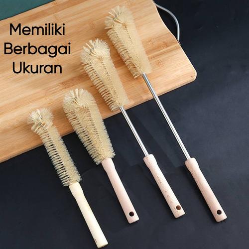 Jual Sikat botol sikat pembersih botol gagang panjang - 100607 ...