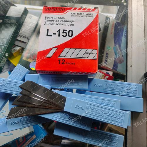 Jual isi cutter besar L150 merek shadato harga promo - Jakarta Pusat ...