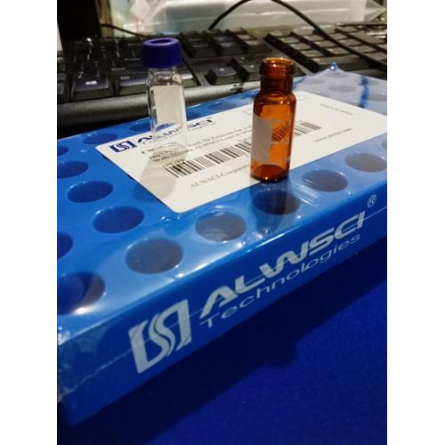 Jual Rak Botol Vial 1.5 or 2 ml x 50 Well Sample Vial Rack PP Alwsci ...