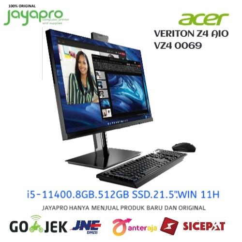 Jual ACER VERITON Z4 AIO VZ/0071.i5.12400.8GB.512GB SSD.23.8" - Jakarta ...